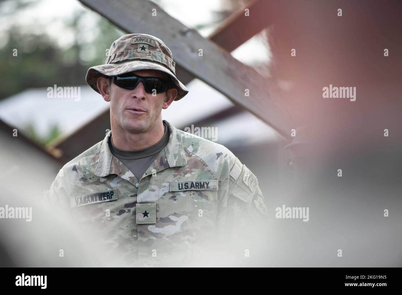 U.S. Army Soldiers from Operations Group (OPSGRP), National Training ...