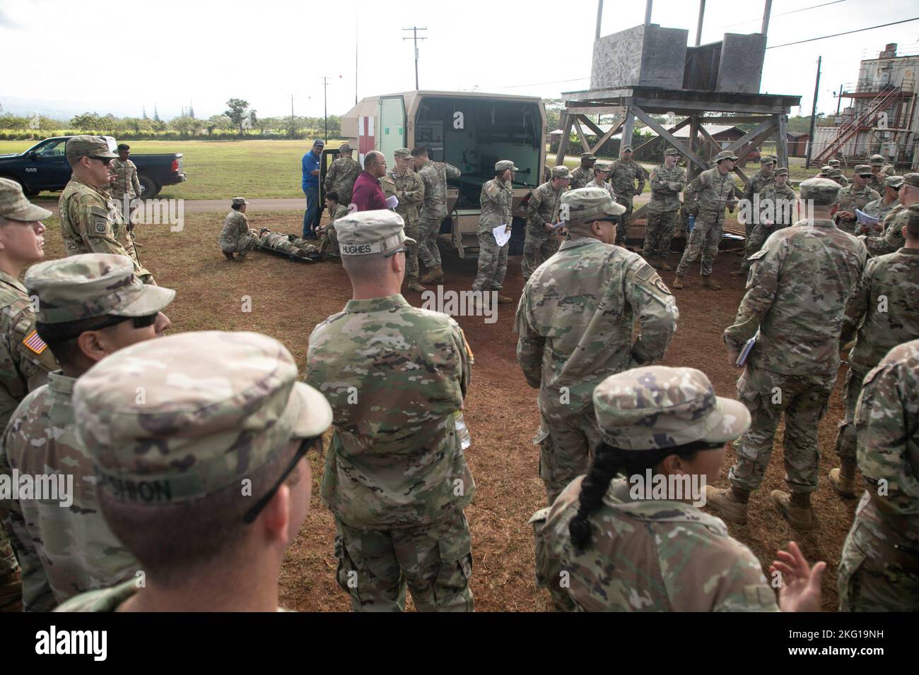 U.S. Army Soldiers from Operations Group (OPSGRP), National Training ...