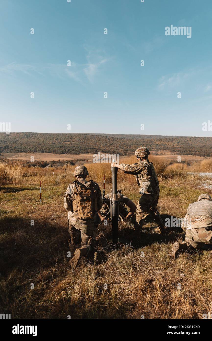 U.S. Soldiers with the 1-110th Infantry Battalion, 2nd Infantry Brigade ...