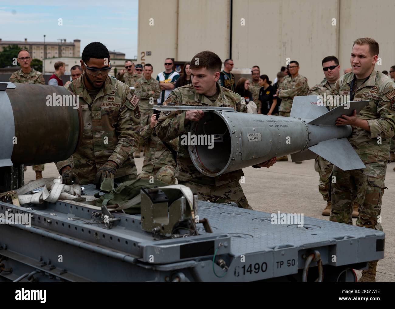 Staff Sgt. Matthew Alvarez, 80th Fighter Generation Squadron convention ...