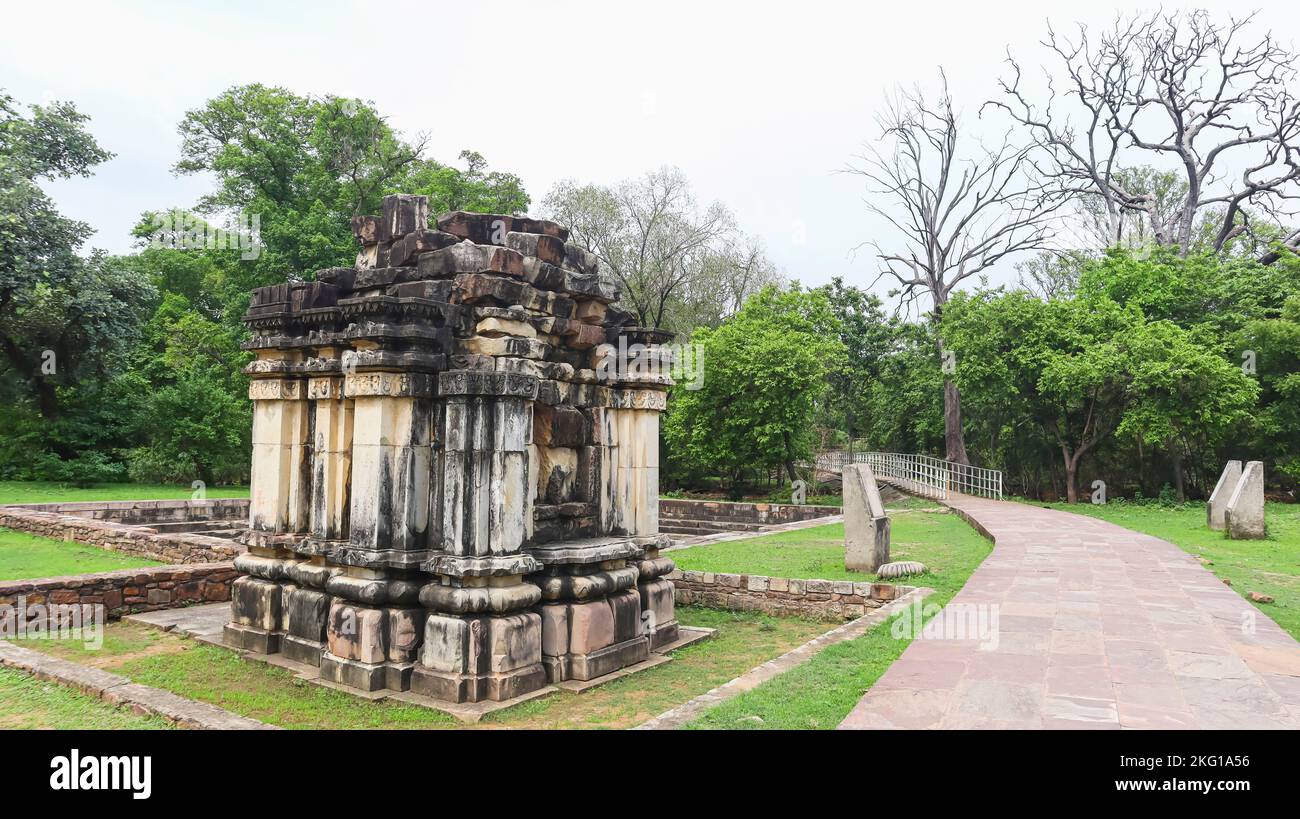 Broken Temple in the Campus of Baroli Temples Complex, Baroli ...