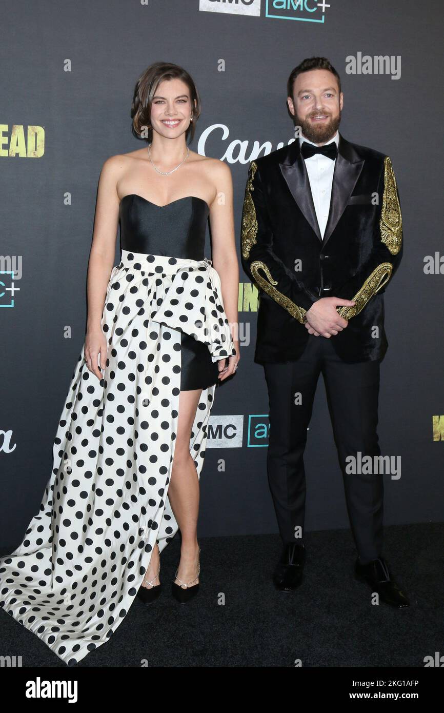 Los Angeles, CA. 20th Nov, 2022. Lauren Cohan, Ross Marquand at ...
