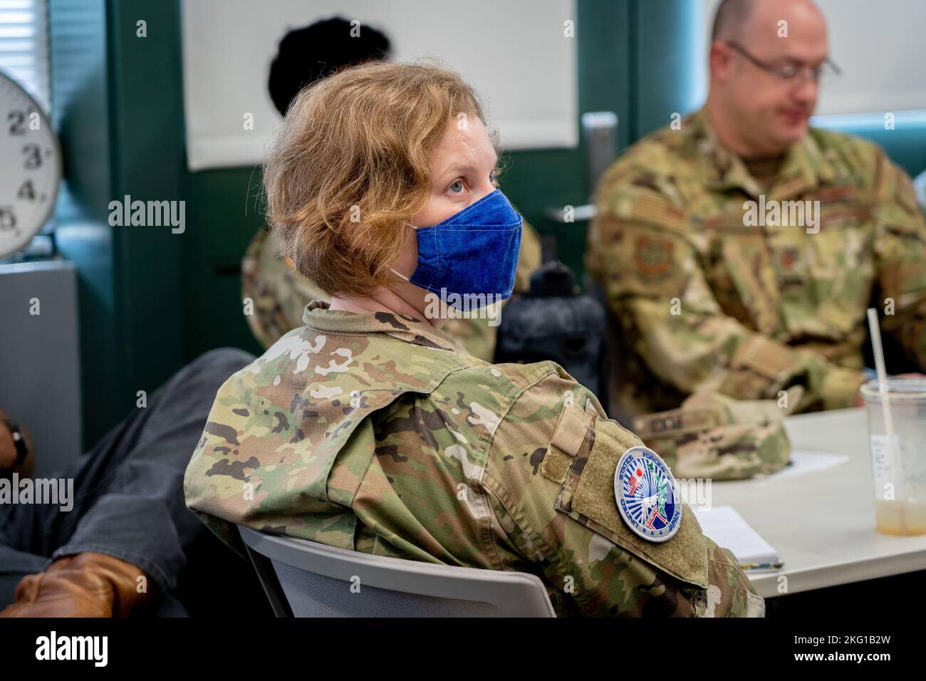 Military and civilian students attend the CFE-DM Humanitarian ...