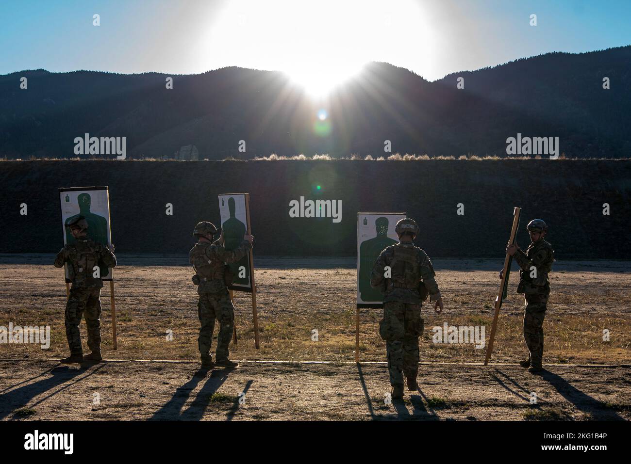 U.S. AIR FORCE ACADEMY, Colo. -- U.S. Air Force Academy cadets check ...