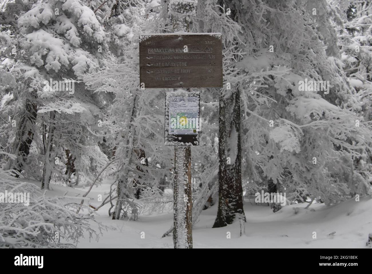 Mount Liberty & Franconia Ridge 11-20-2022 Stock Photo - Alamy