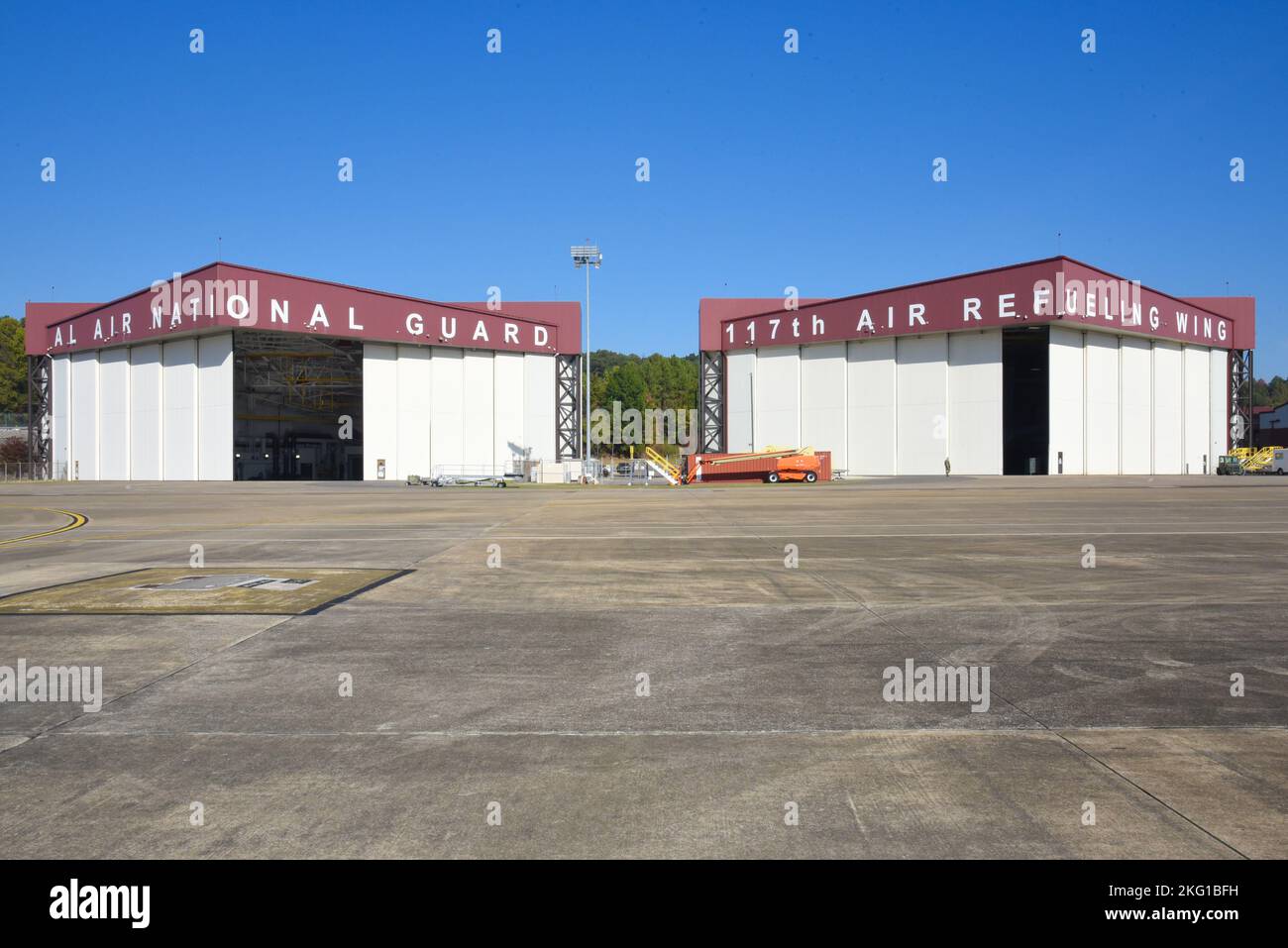 U.S. Air Force KC-135's assigned to the 117th Air Refueling Wing are ...