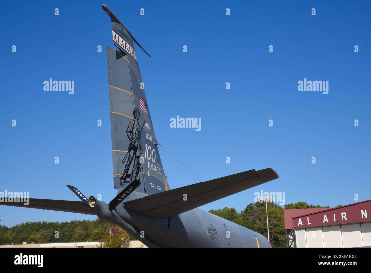 U.S. Air Force KC-135's assigned to the 117th Air Refueling Wing are ...