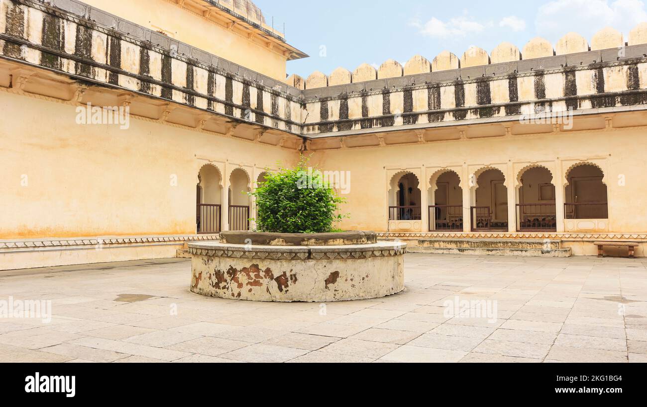 Inside View of Badal Palace of Kumbhalgarh Fort, Rajasthan, India Stock ...