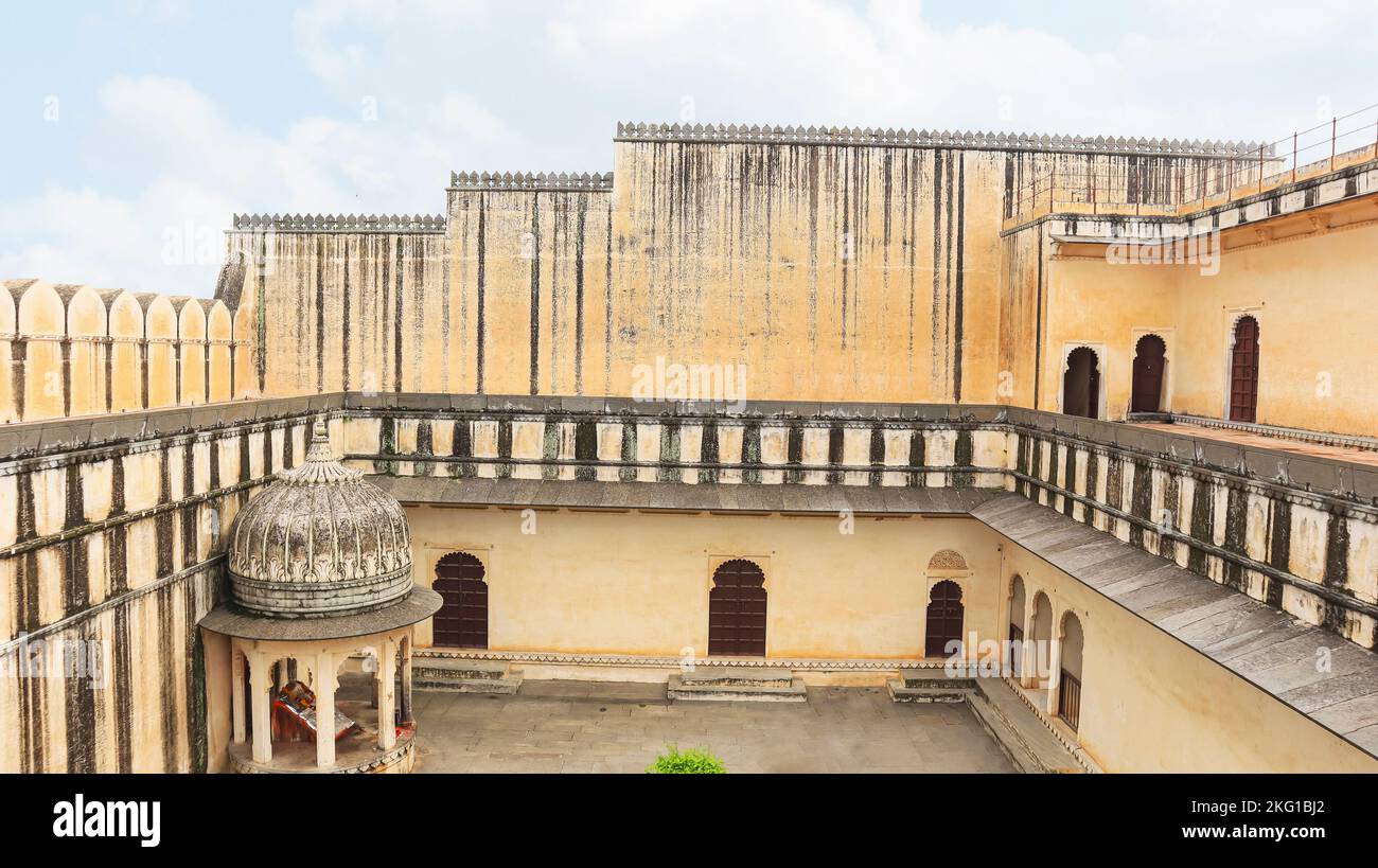 Inside View of Badal Palace of Kumbhalgarh Fort, Rajasthan, India Stock ...