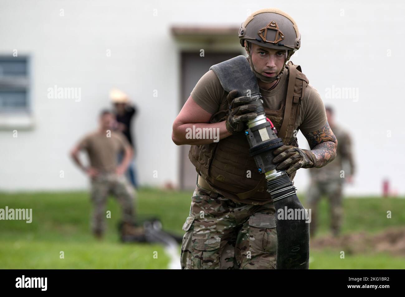 U.S. Air Force Staff Sgt. Lucas Berg, 18th Logistics Readiness Squadron ...