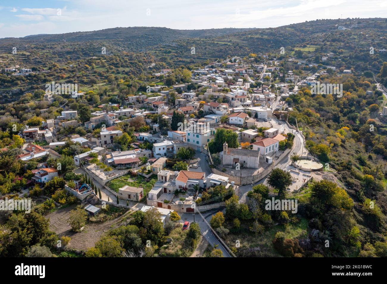Aerial view kritou terra hi-res stock photography and images - Alamy