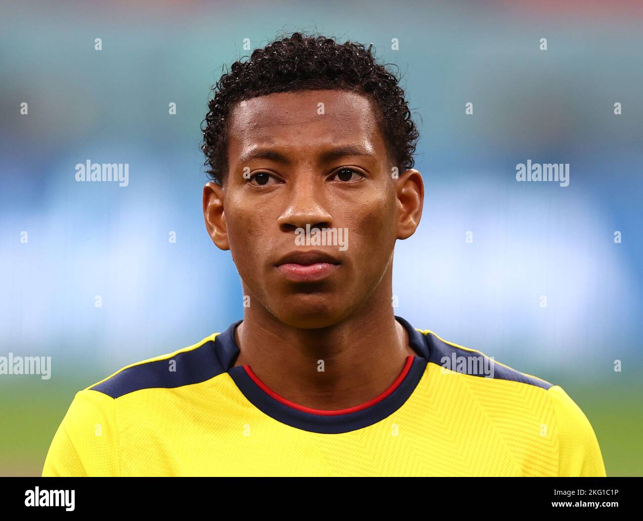 Al Khor, Qatar. 20th Nov, 2022. Gonzalo Plata of Equador during the ...