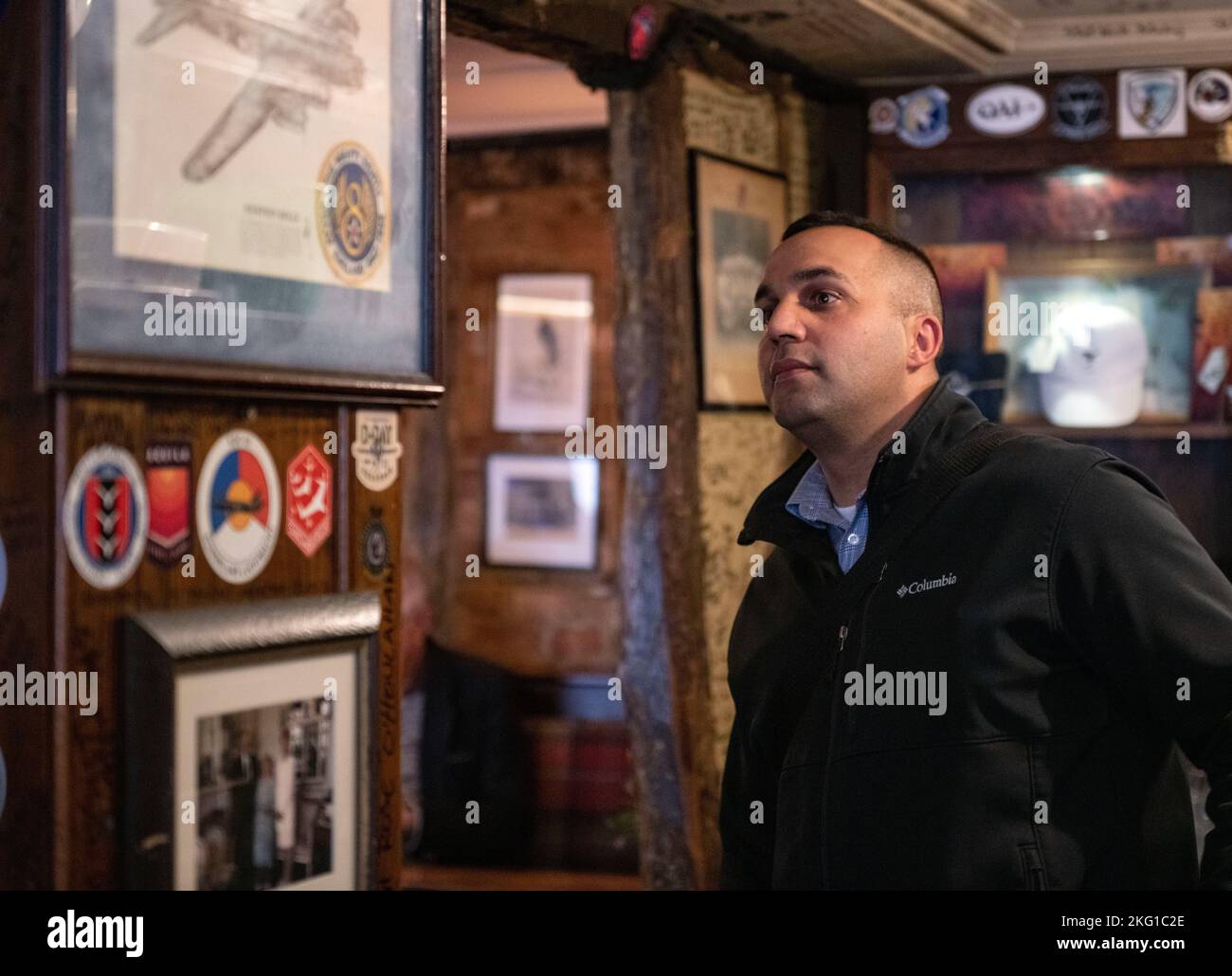 Senior Master Sgt. David Randolph, 422d Security Forces Squadron senior ...