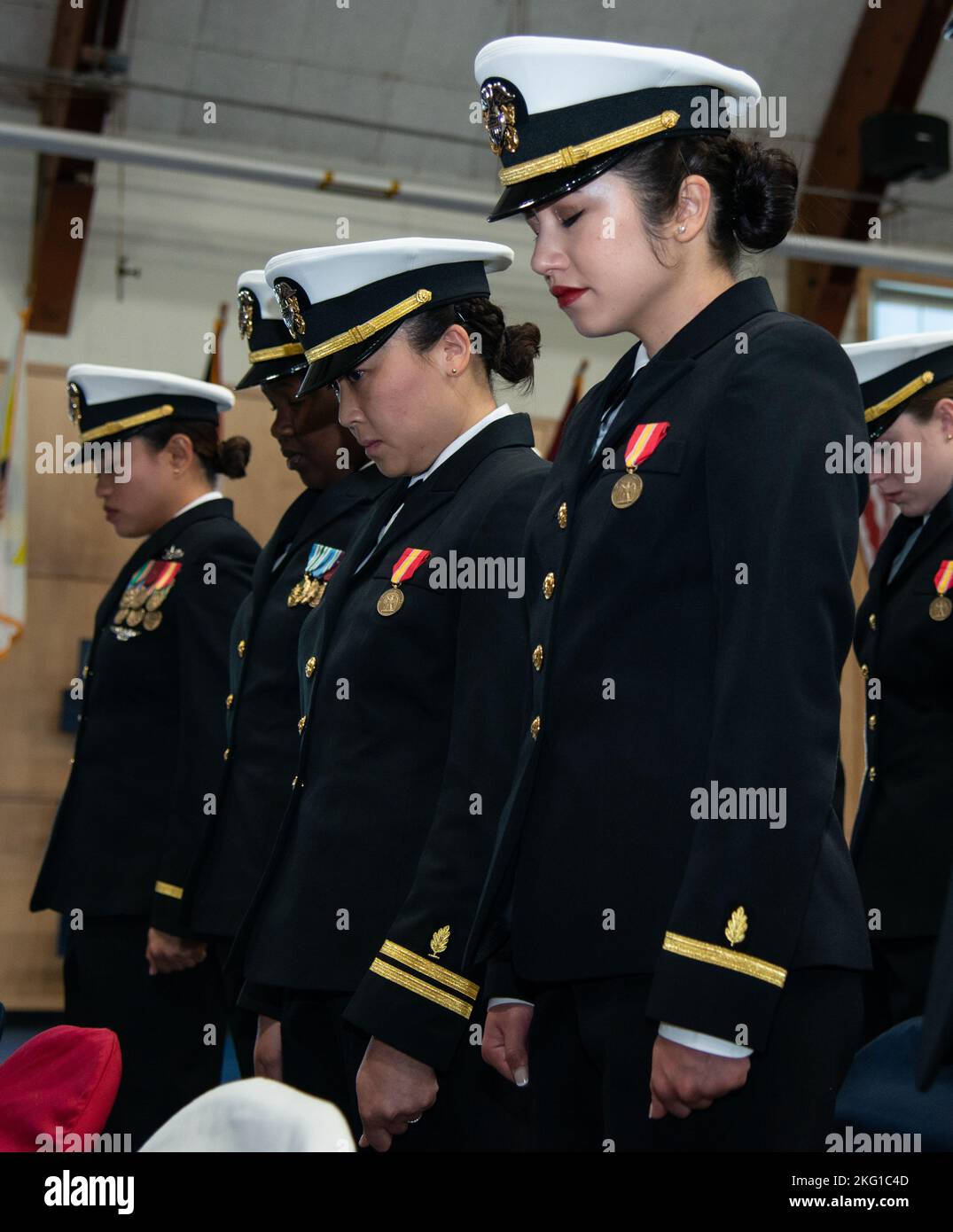 NEWPORT, RI. (Oct. 21, 2022) Officer Development School (ODS) class 22090 students at Officer ...