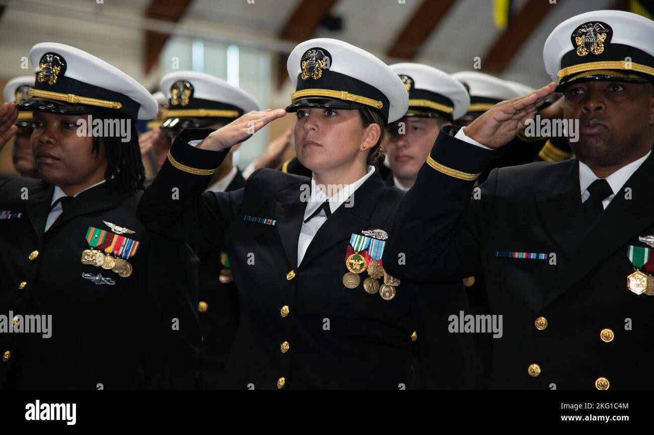 NEWPORT, RI. (Oct. 21, 2022) Officer Development School (ODS) class ...