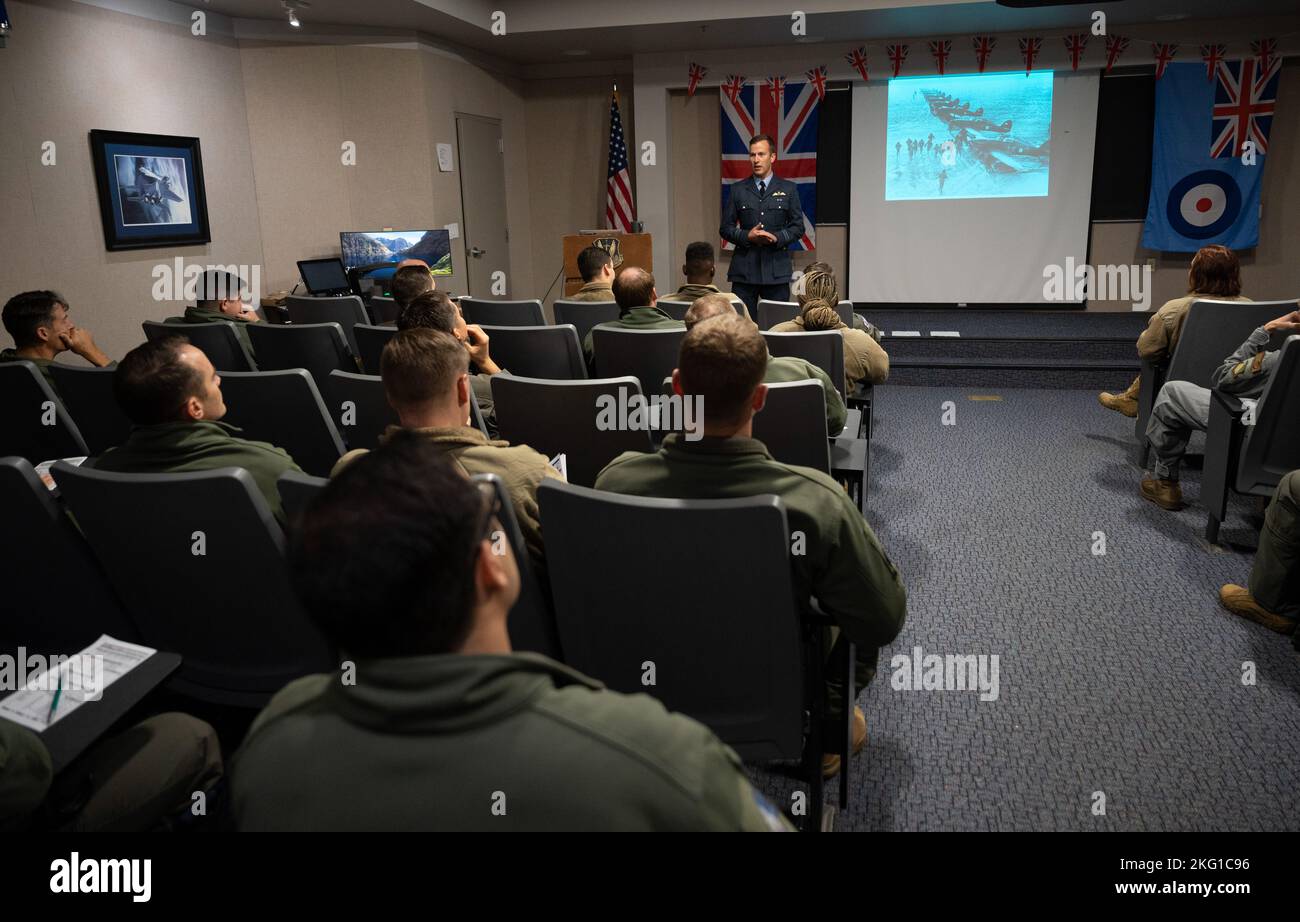 JOINT BASE LANGLEY-EUSTIS, VA—Squadron Leader Maj. David Wild, 94th ...