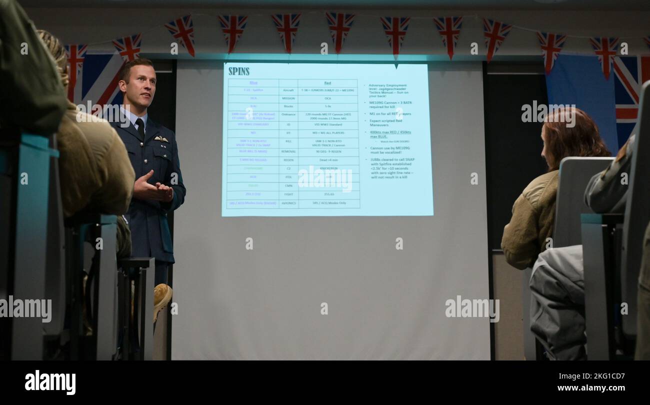 JOINT BASE LANGLEY-EUSTIS, VA—Squadron Leader Maj. David Wild, 94th ...