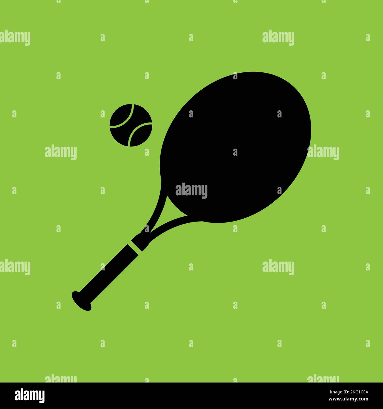 Tennis Icon. Sport Concept. - Vector Stock Vector Image & Art - Alamy