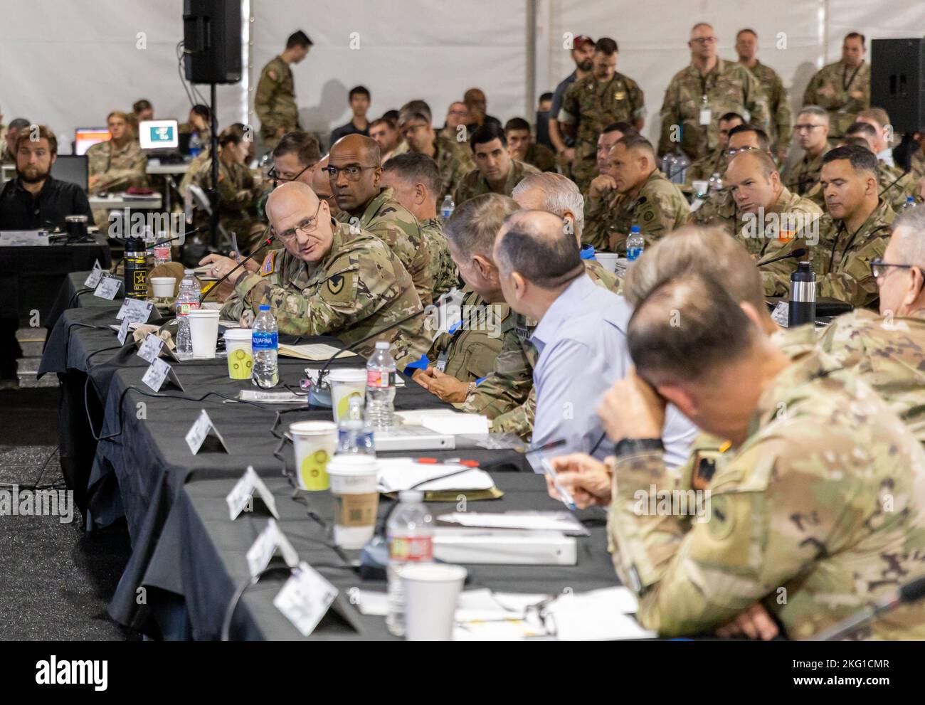 Gen. Edward Daly, commanding general of the U.S. Army Materiel Command ...