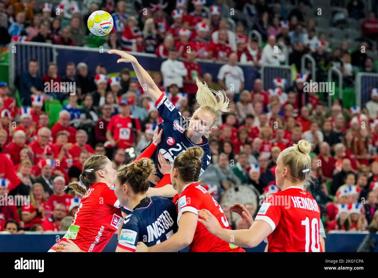 Ljubljana, Slovenia 20221120.Norway's Henny Ella Reistad during the ...