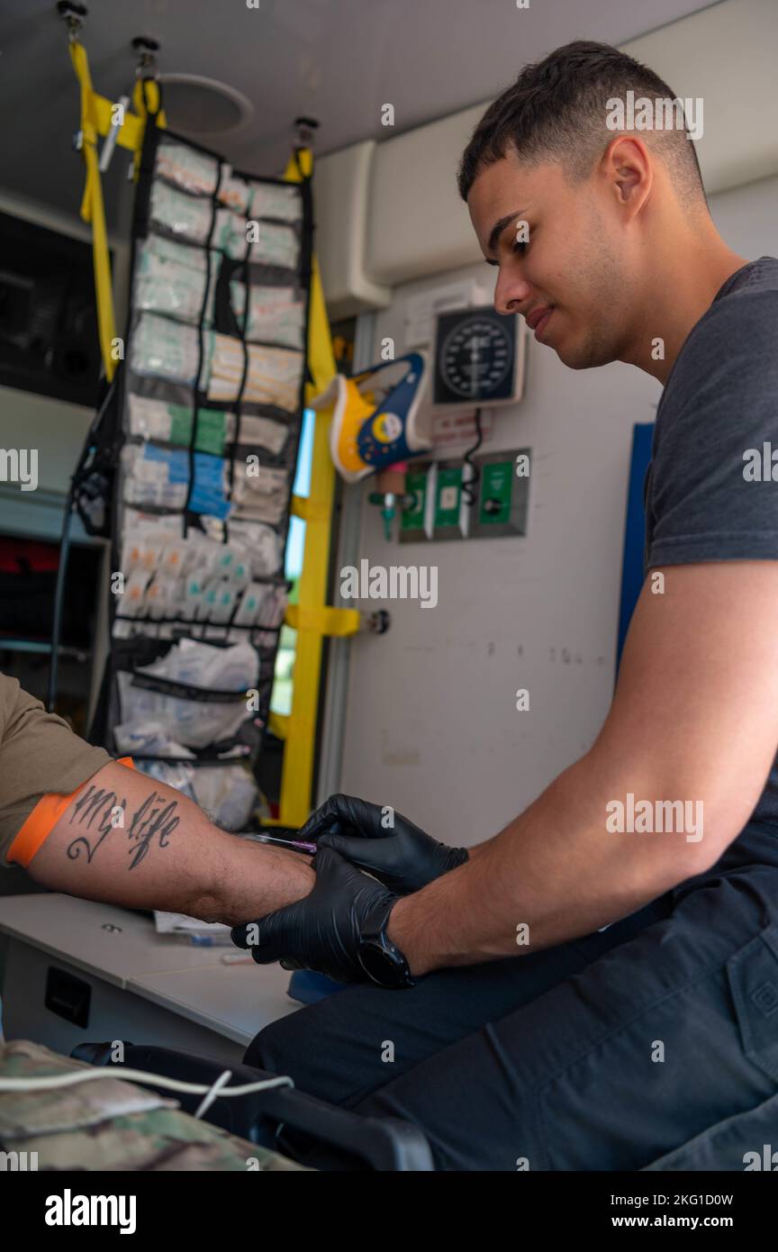 U.S. Air Force Senior Airman Kenneth Diaz-Hernandez, a 1st Special ...