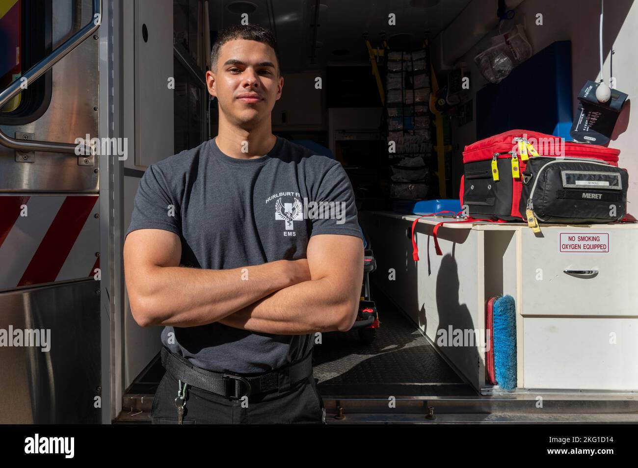 U.S. Air Force Senior Airman Kenneth Diaz-Hernandez, a 1st Special ...
