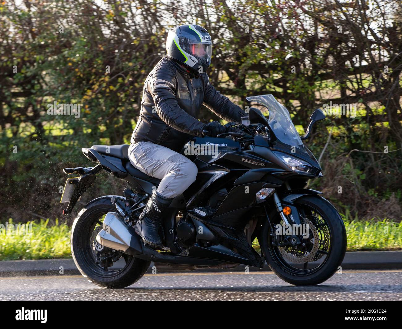 2020 Kawasaki ZX 1000 WKF motorcycle Stock Photo - Alamy