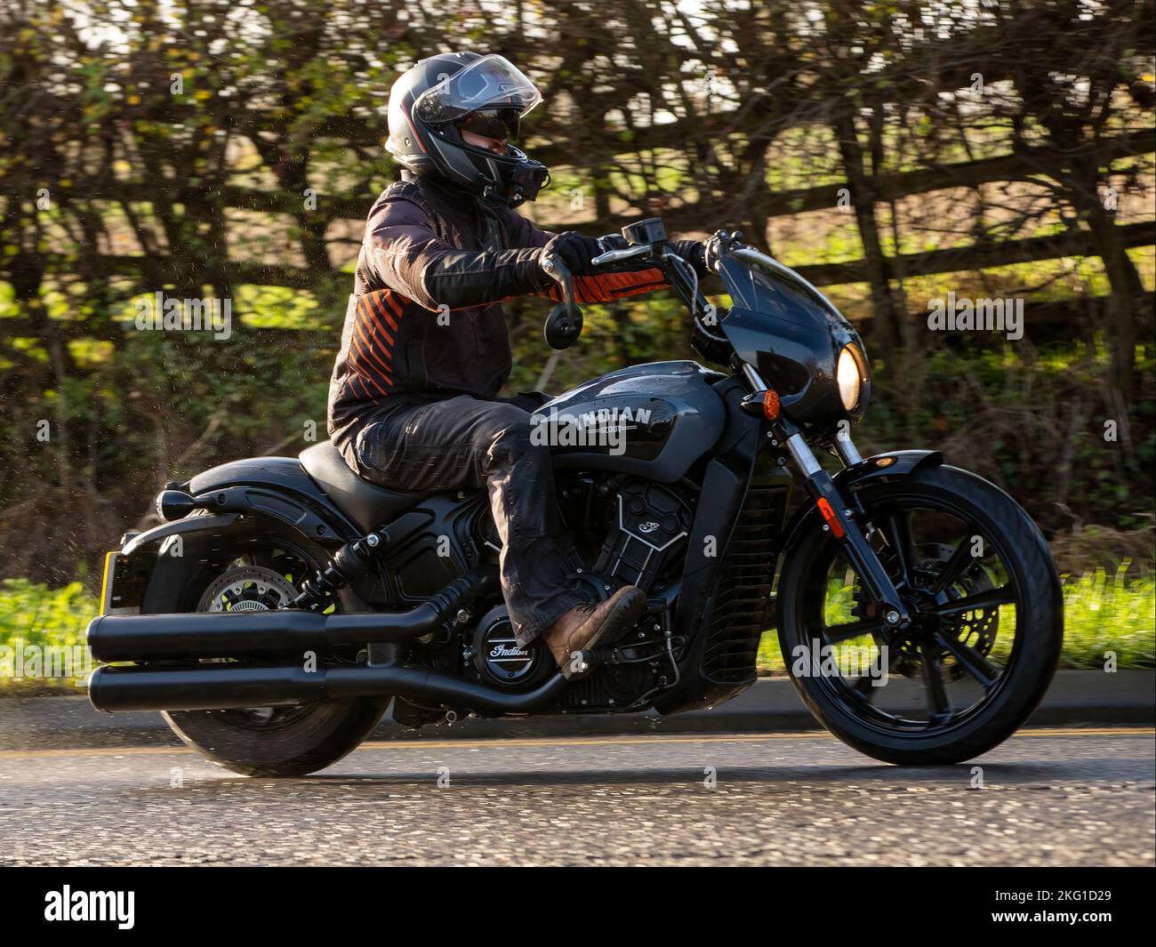 2022 Indian Scout Rogue motorcycle Stock Photo - Alamy