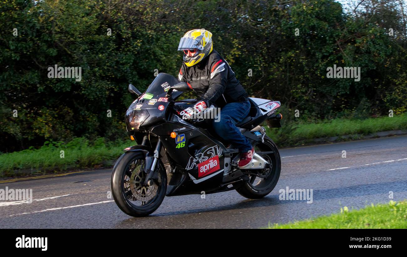 Aprilia rider hi-res stock photography and images - Alamy