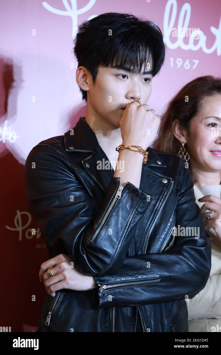 American born Chinese singer, dancer and actor Zhou Keyu attended an ...