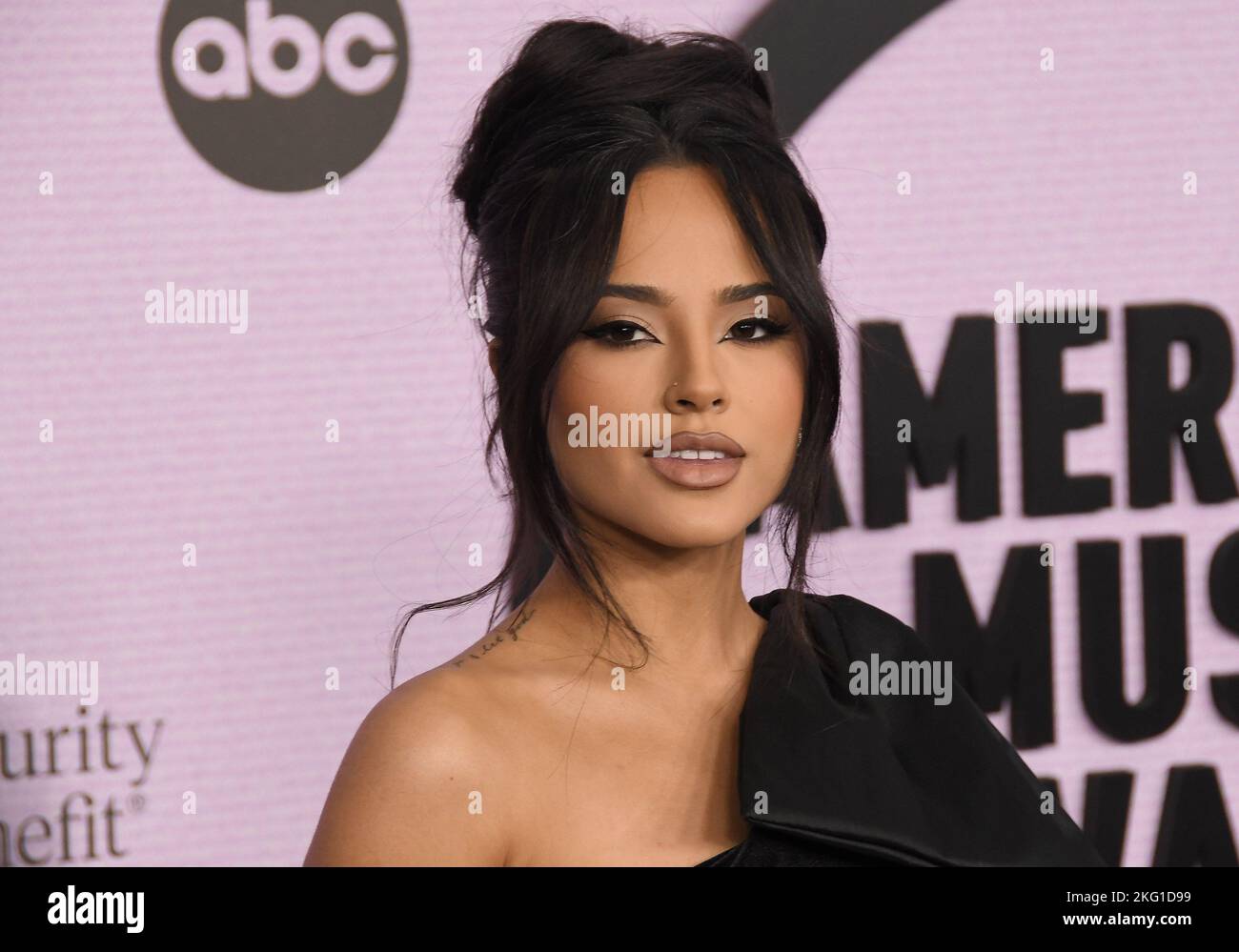 Los Angeles, USA. 20th Nov, 2022. Becky G arrives at the 2022 American ...