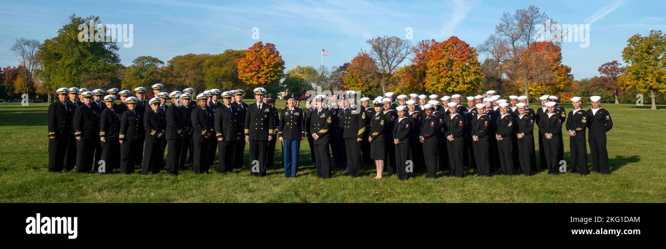FORT SHERIDAN, Il. (Sep. 21, 2022) Sailors assigned to Navy Reserve ...
