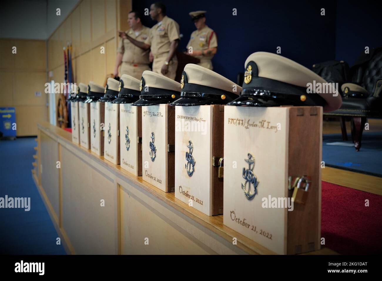 The covers and vessels of the eight Naval Station Newport chief selects ...