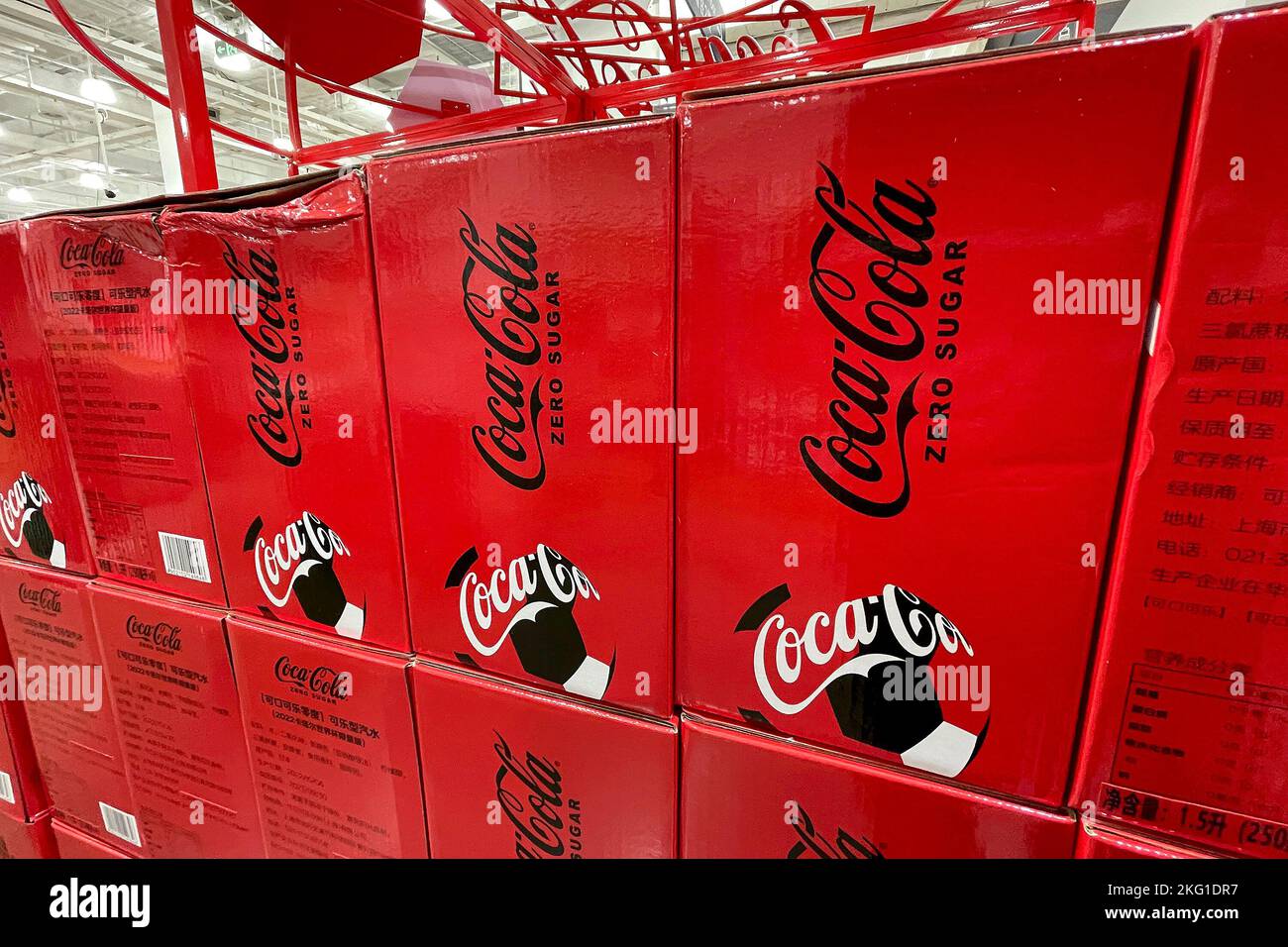 The FIFA World Cup Qatar 2022 Limited Edition of Coca-Cola Zero Sugar ...