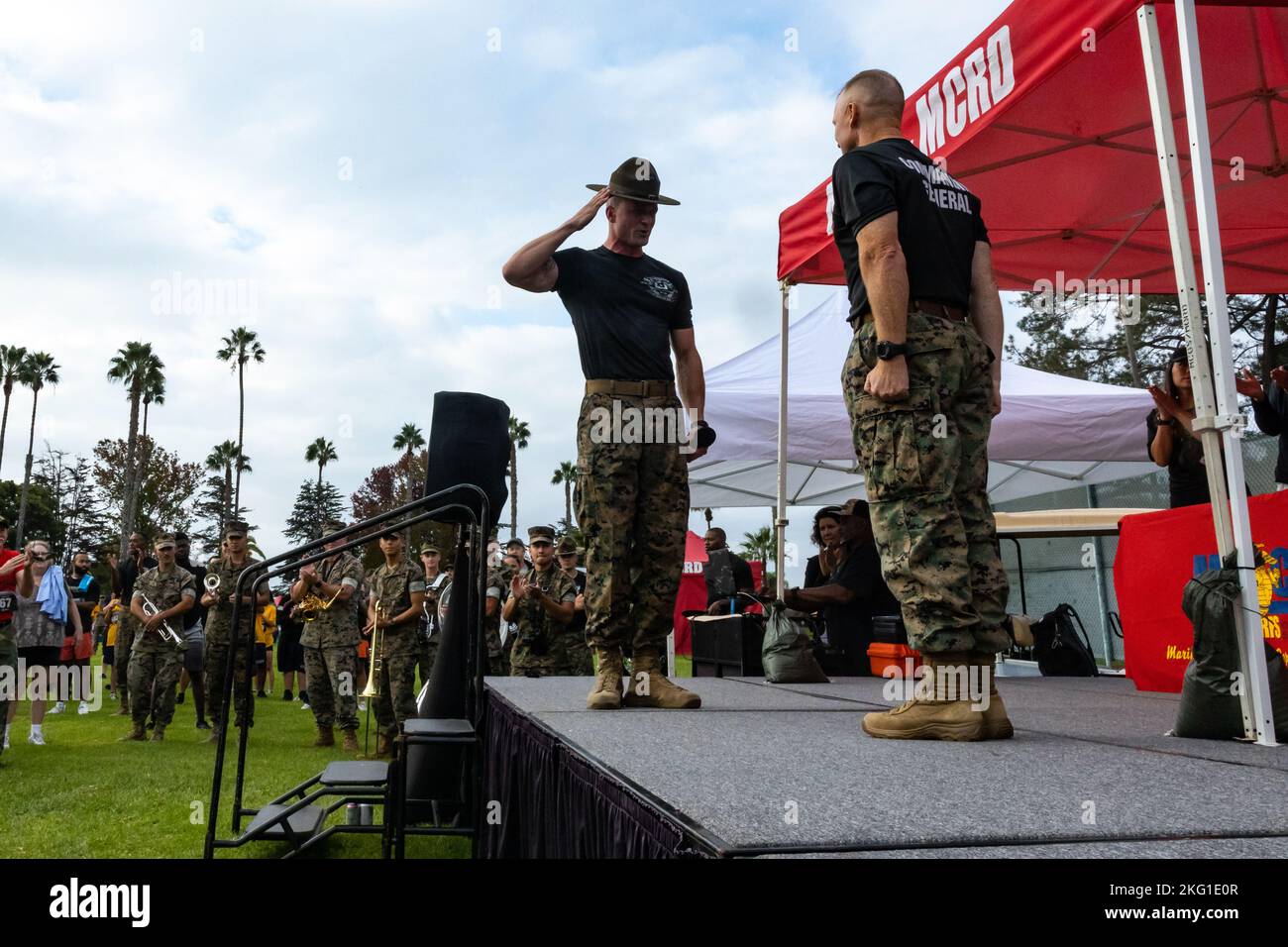 U.S. Marine Corps Staff Sgt. Michael C. Redfield, the voice of Recruit ...