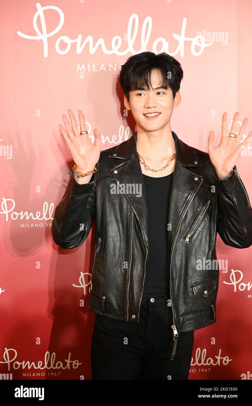 American born Chinese singer, dancer and actor Zhou Keyu attended an ...