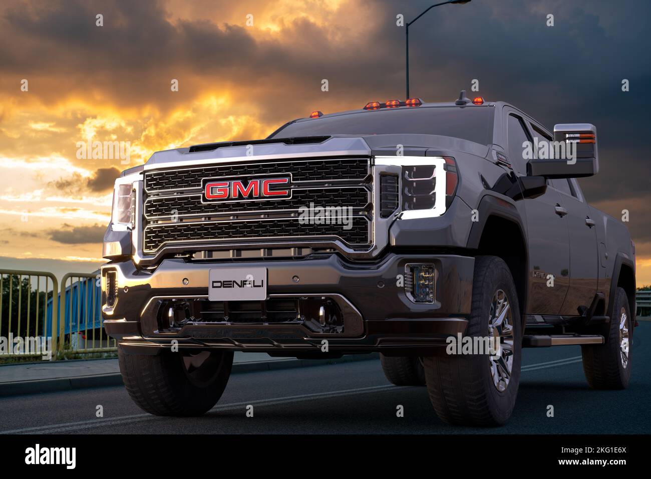 GMC Sierra HD Denali Stock Photo - Alamy