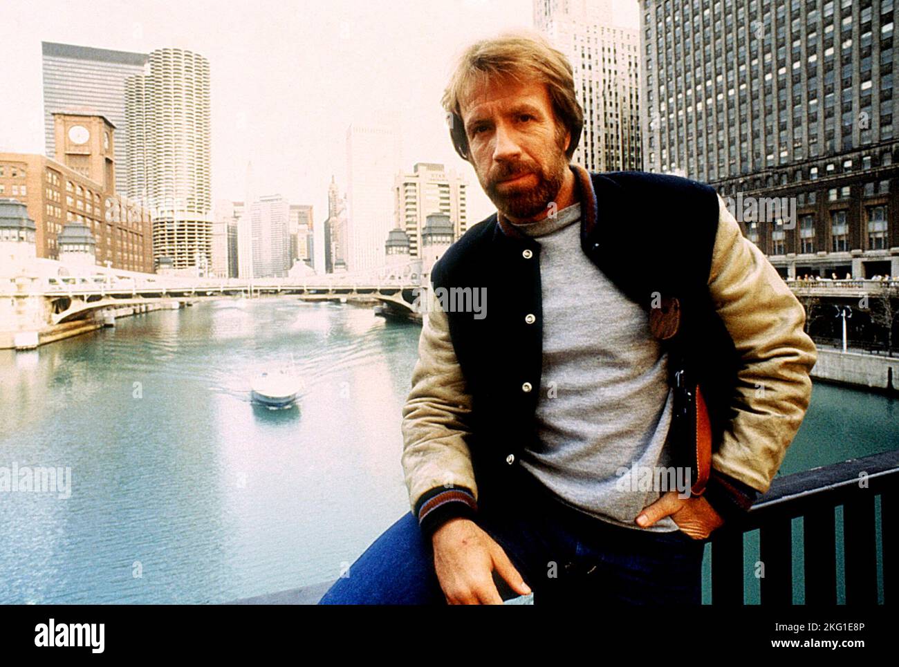 CHUCK NORRIS in CODE OF SILENCE (1985), directed by ANDREW DAVIS ...