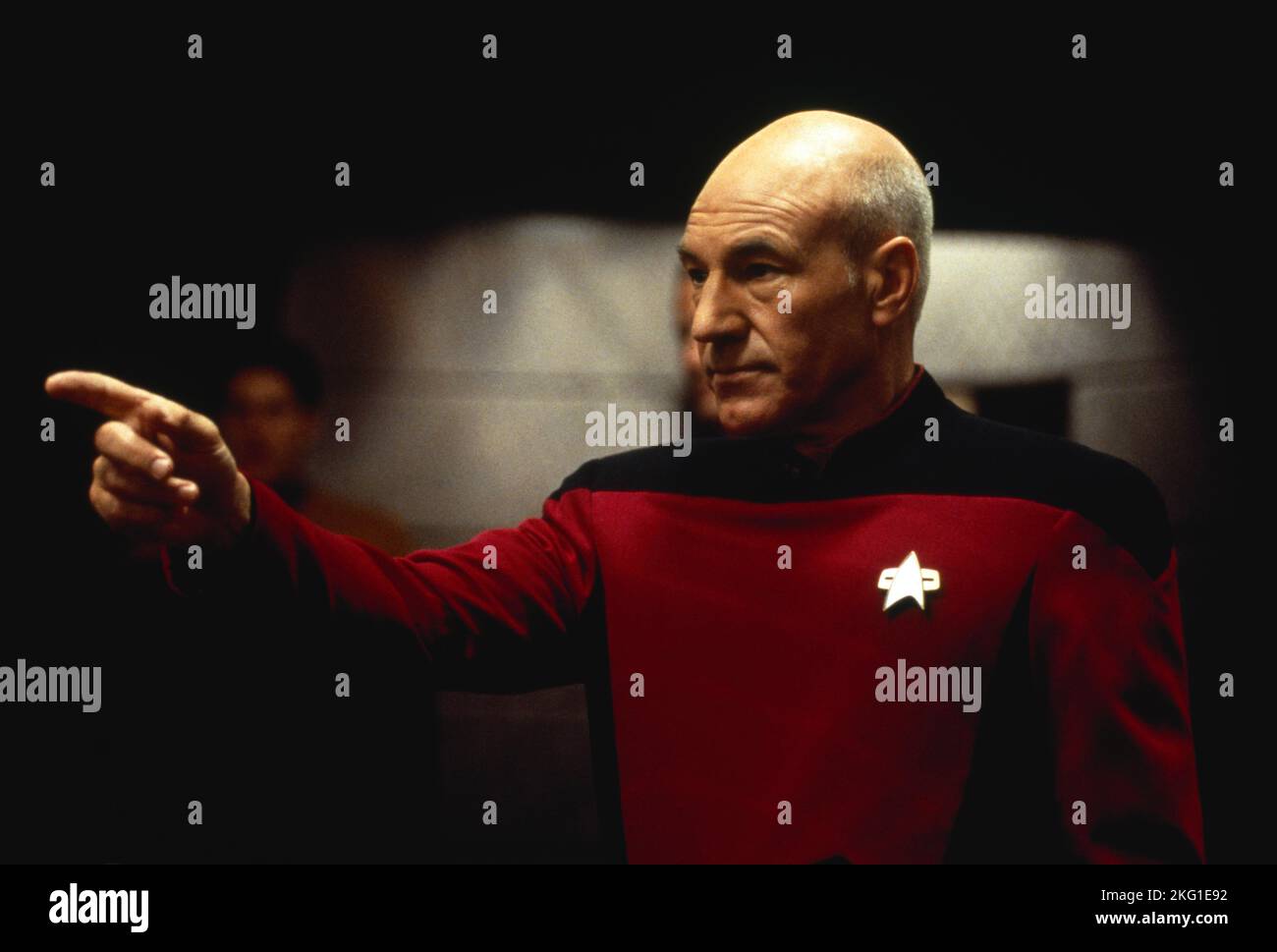 PATRICK STEWART in STAR TREK GENERATIONS (1994), directed by DAVID ...
