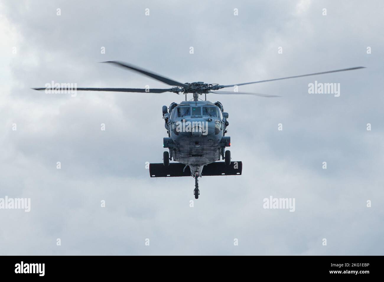 221022-N-LK647-1108 ATLANTIC OCEAN—An MH-60S Seahawk helicopter ...