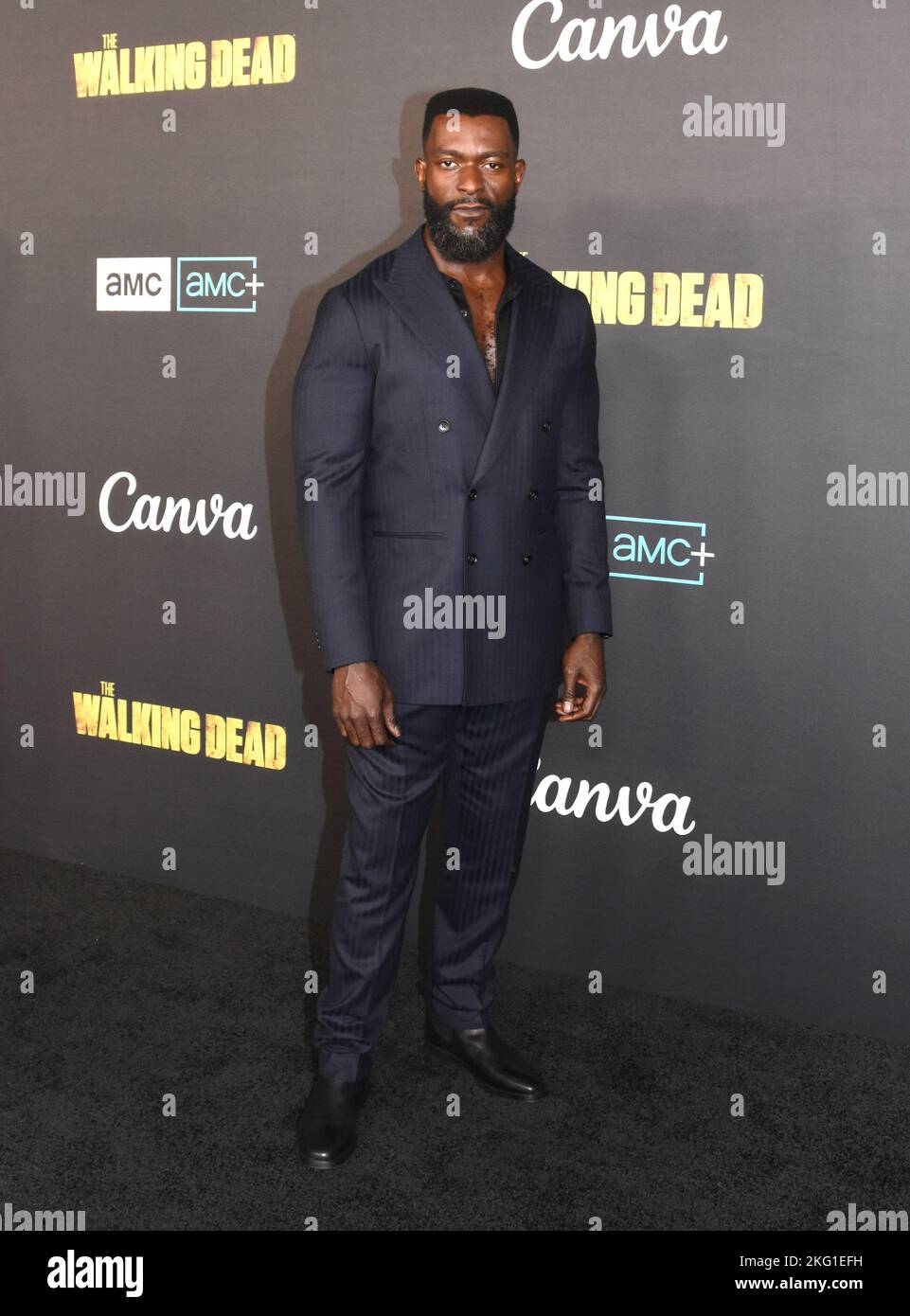 Los Angeles, California, USA. 20th Nov, 2022. Actor Michael James Shaw and guest attend The ...