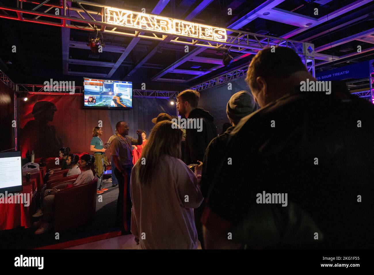 U.S. Marine Corps Capt. Aaron Webster, Marine Corps Recruiting Command ...