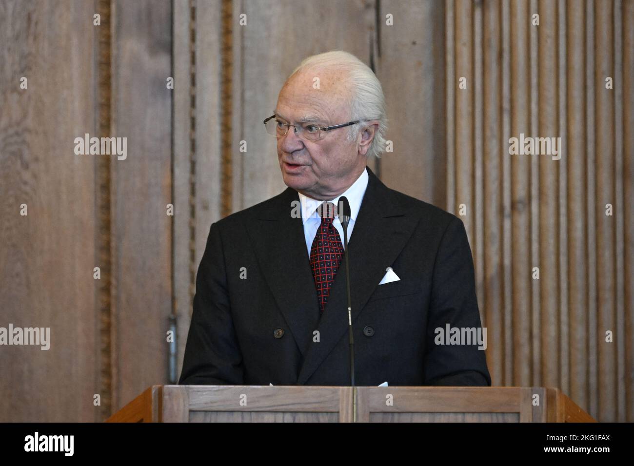 King Carl XVI Gustaf presents H.M. King Carl XVI Gustaf's Prize of the Year (H.M Konung Carl XVI ...