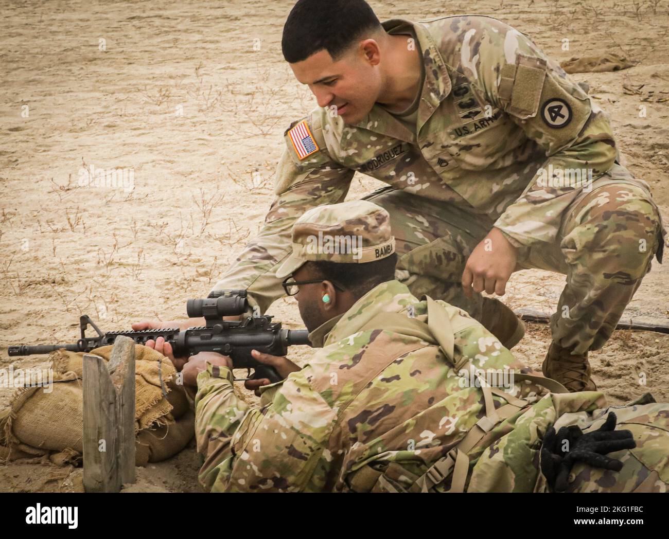 New Jersey Army National Guard Soldiers, with 1-114th Infantry Regiment ...