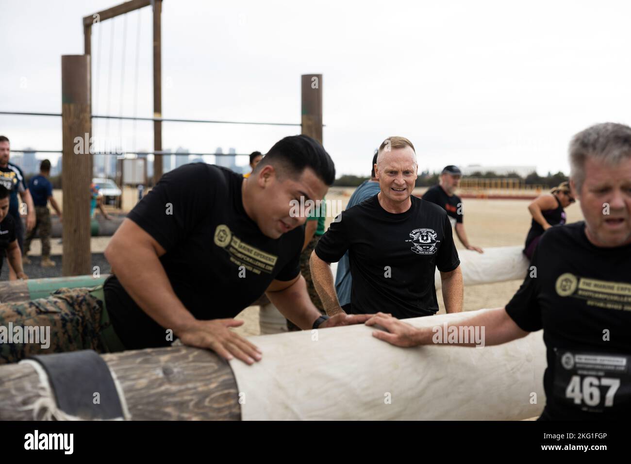 U.S. Marine Corps Brig. General Jason L. Morris, commanding general for ...