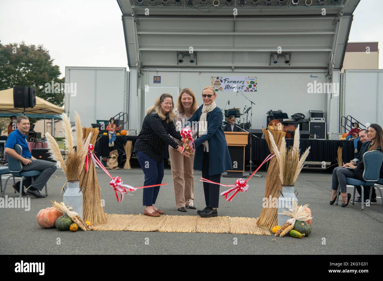 Mrs. Charlotte Rupp, left, Mrs. Renee Otto, middle, and Ms. Amy Rule ...