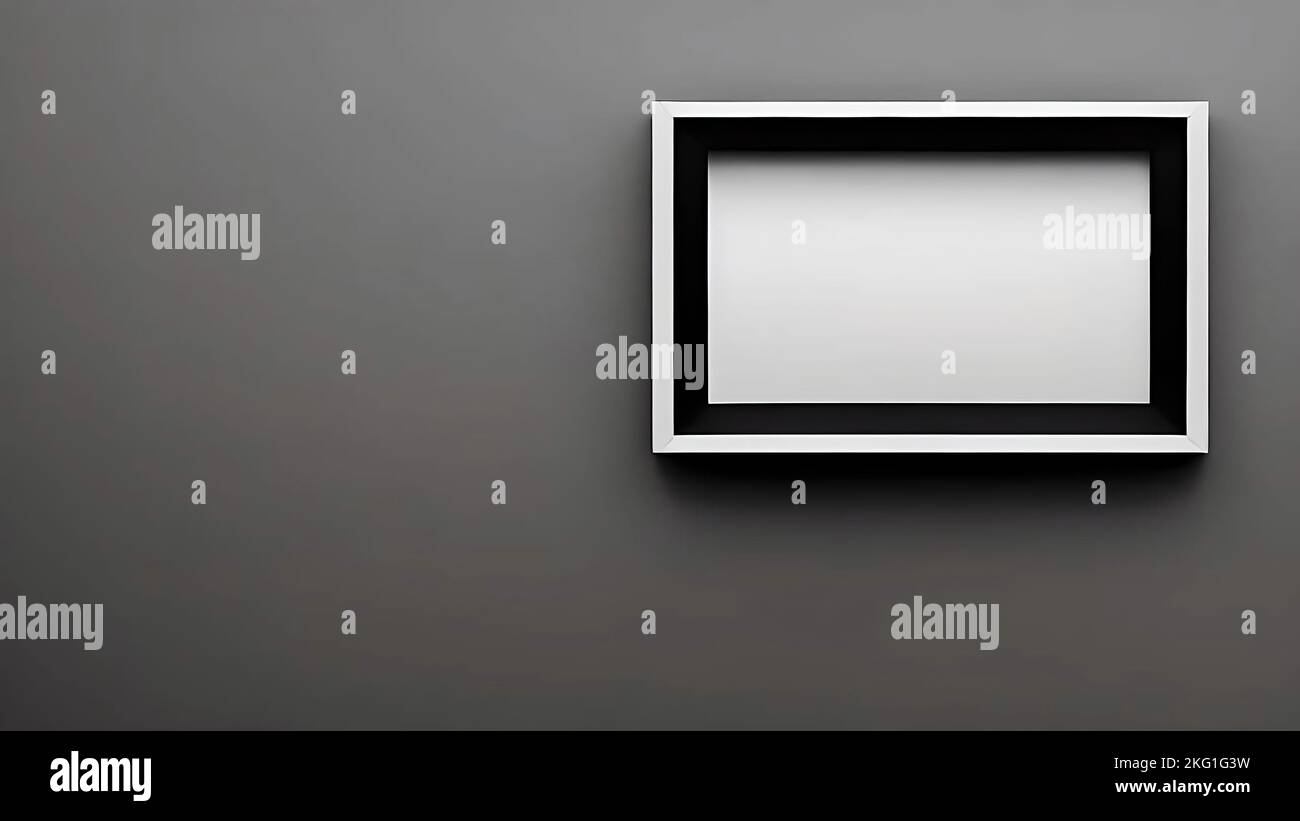 Illustrated Photo Frame Drawing, Isolated Background Stock Photo - Alamy