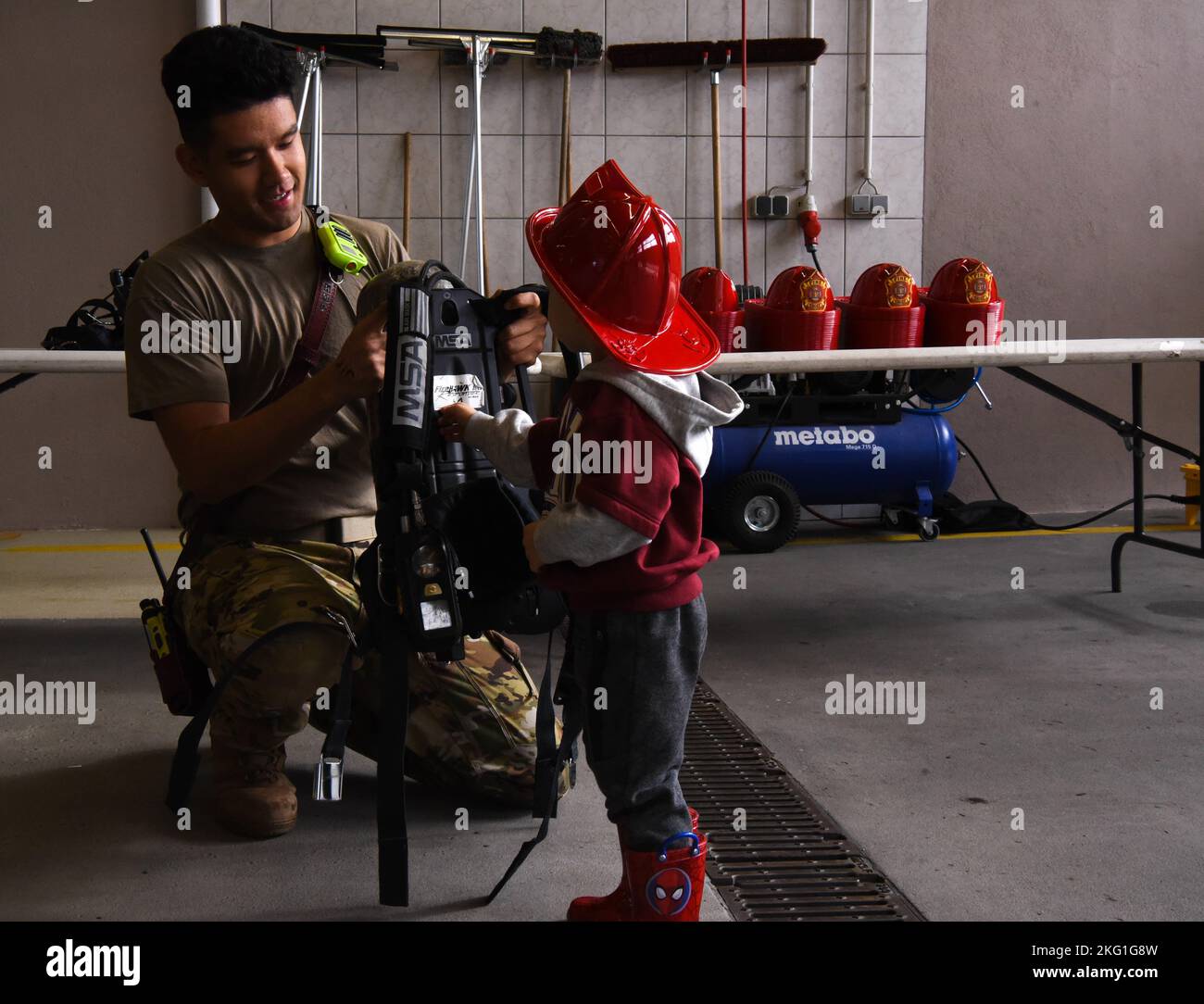 U.S. Air Force Airman 1st Class Mason R. Kim, 86th Civil Engineer ...