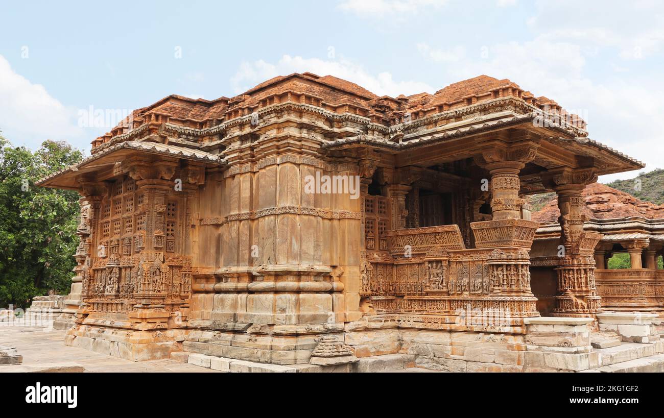 Full View of Sas Bahu or Sahastra Bahu Temple, Nagda, Rajasthan, India ...
