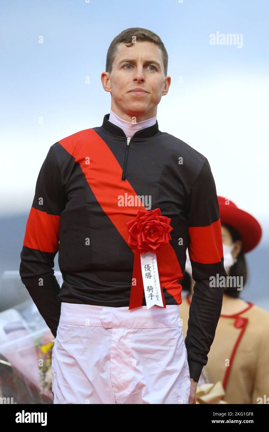 Hyogo, Japan. 20th Nov, 2022. Jockey Damian Lane won the Mile ...